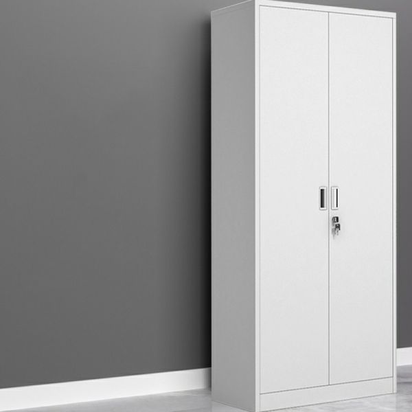 Modern 2-Door Metal Storage Unit - Pioneer Furniture