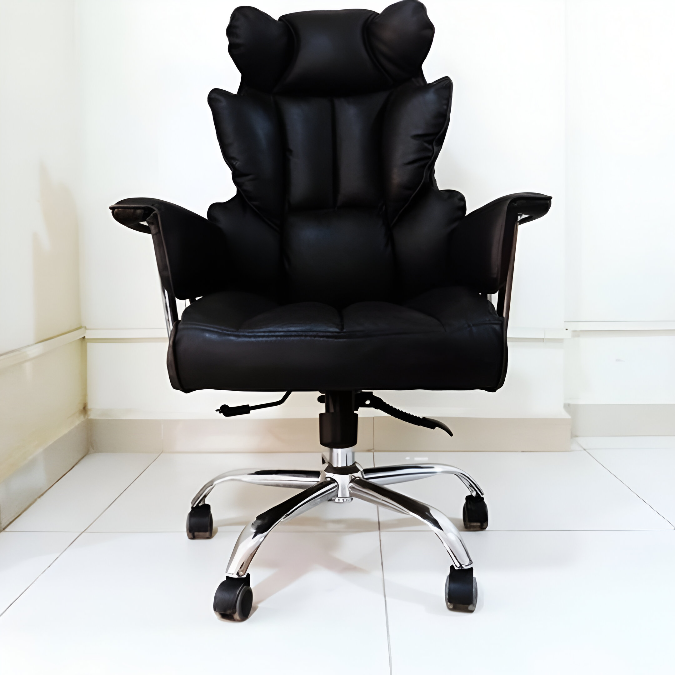 PU Leather Butterfly Office Chair - Pioneer Furniture