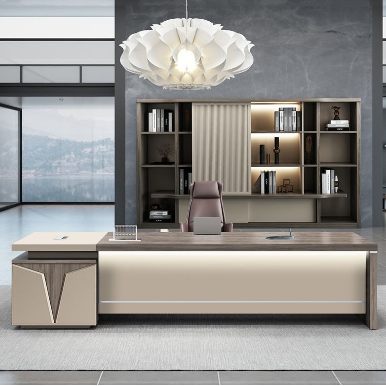 1800mm L-Shaped Executive Desk - Pioneer Furniture