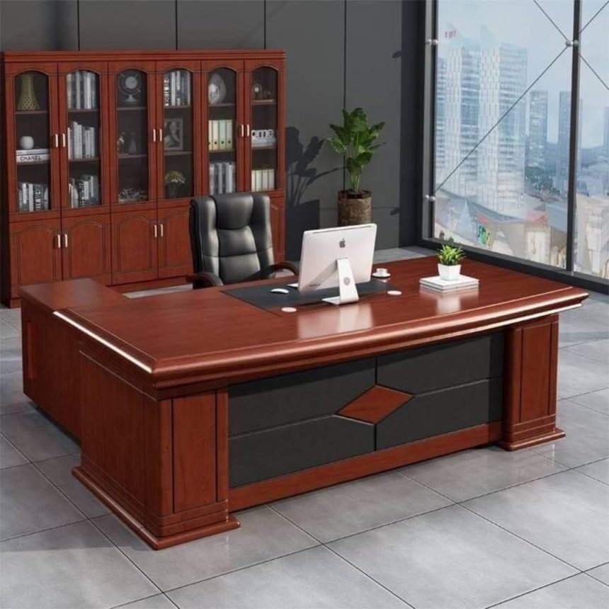 1800mm L-Shaped Executive Desk - Pioneer Furniture