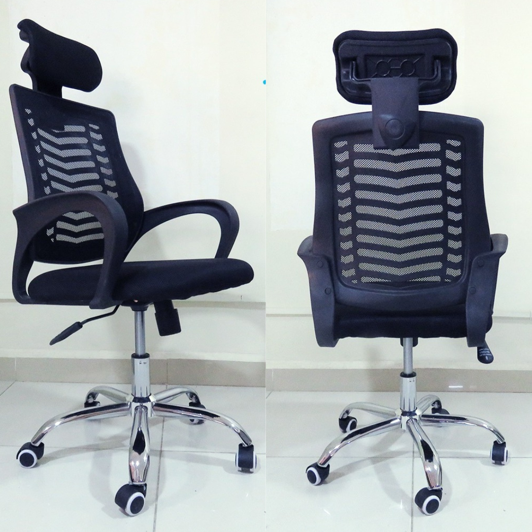 Headrest Mesh office Chair - Pioneer Furniture