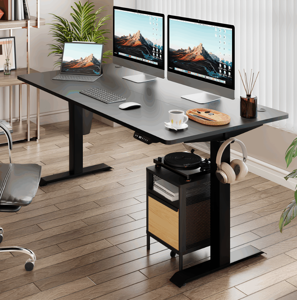 1.4m Height Adjustable electric desk - Pioneer Furniture